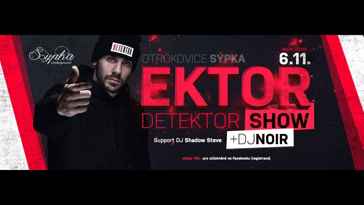 Aftermovie| EKTOR L!VE SHOW (DETEKTOR TOUR)|Sýpka - YouTube