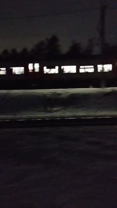 ночная! ласточка ЭС2Г Екатеринбург-Курган на перегоне Кольцово-Арамиль ...