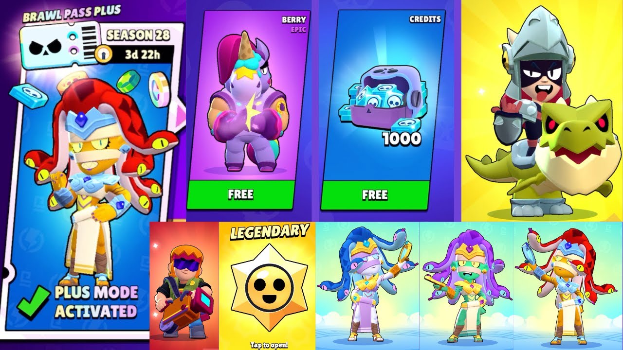 UNBOXING BRAWL PASS PLUS SEASON 28 Brawl Stars - YouTube