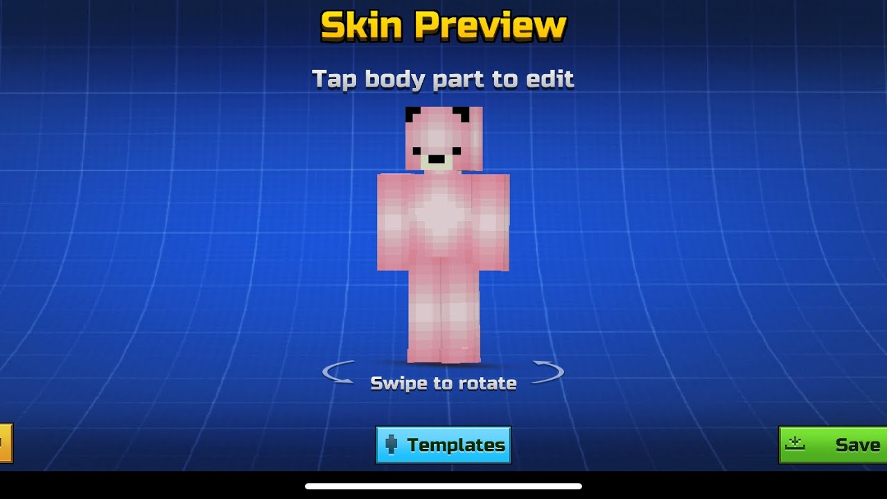 HOW TO MAKE A BEAR SKIN 🐻(Pg3d) - YouTube