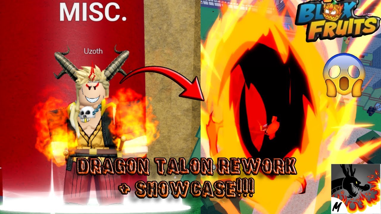 (Blox Fruits) New Reworked Dragon Talon Location + Showcase!!! - YouTube