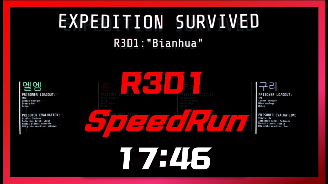 GTFO R3D1 Speedrun 17:46 - YouTube