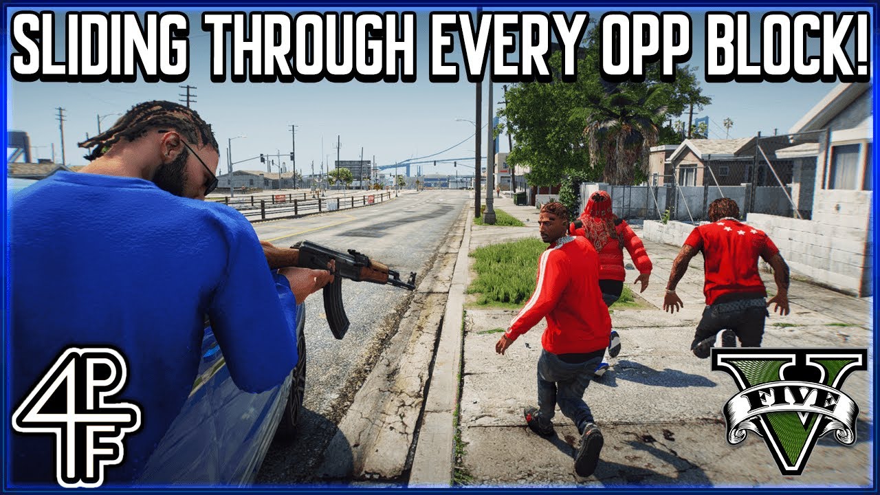 We Slidin To Every Opp Block! | GTA RP | 4PF RP - YouTube