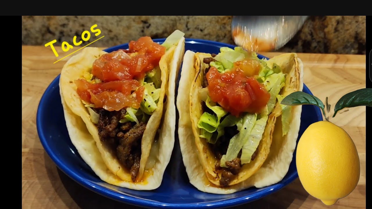 Lemon Pepper Tacos - YouTube