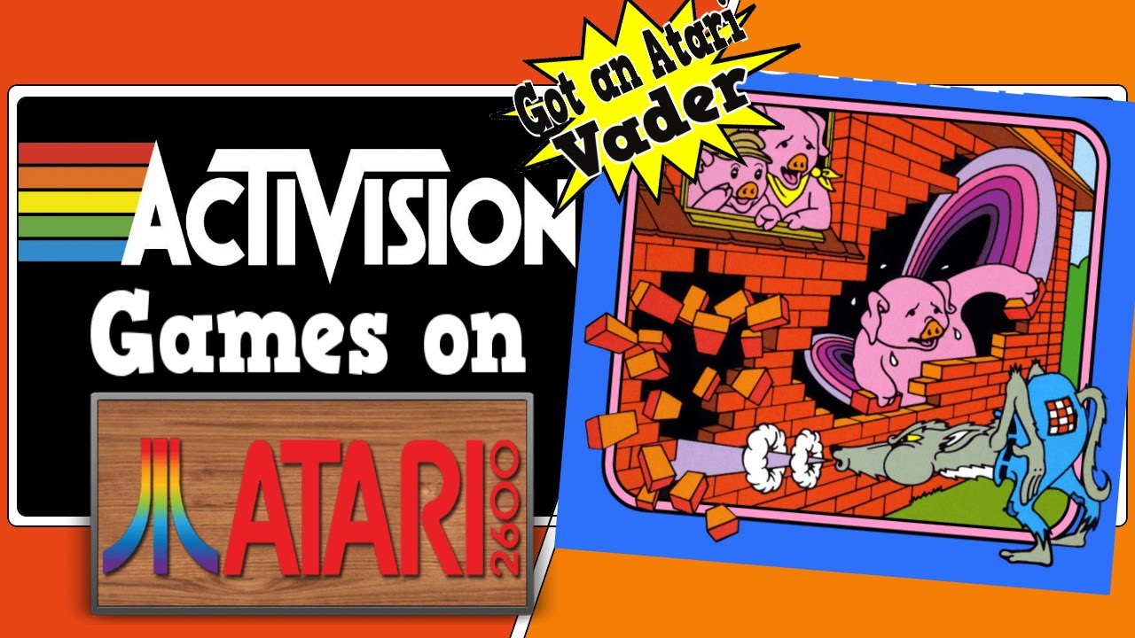 Activision games on Atari 2600 - YouTube
