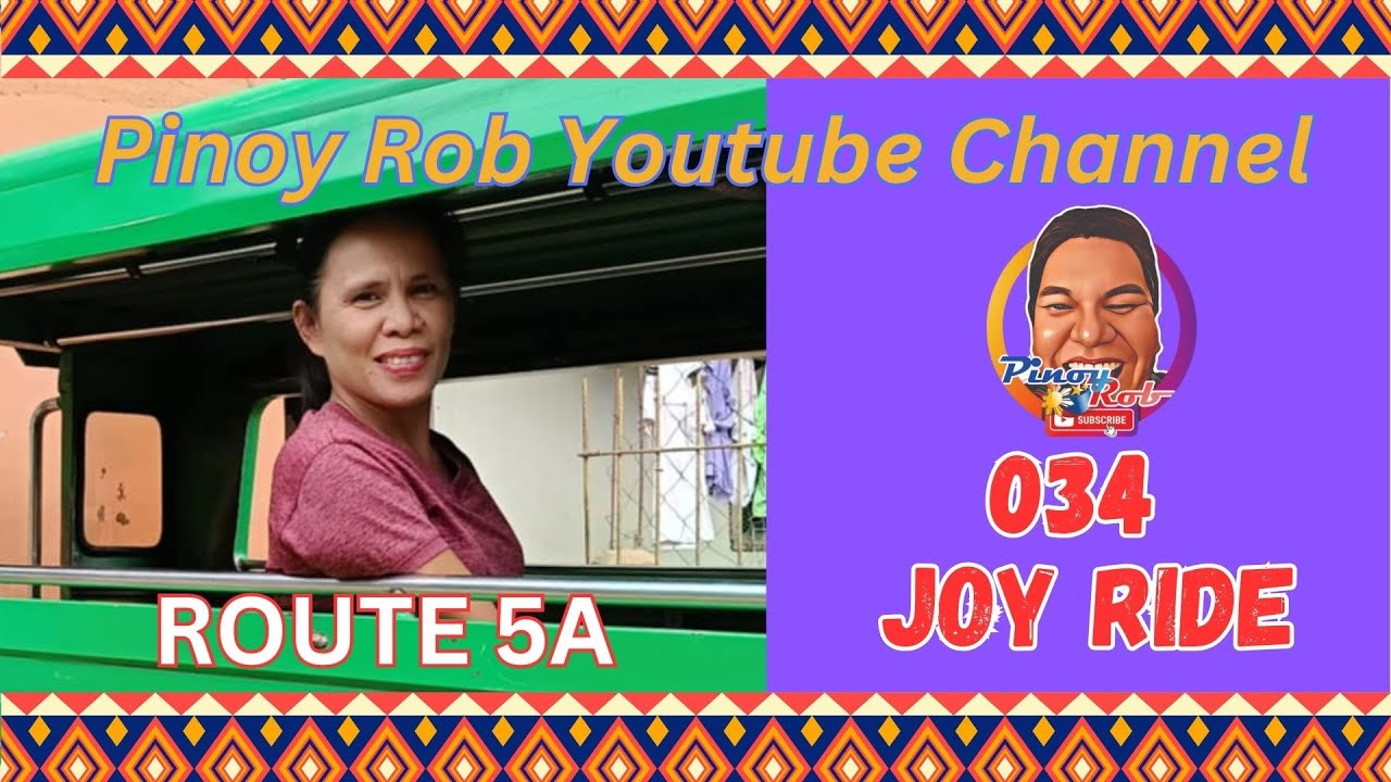 Pinoy Rob Youtube Channel Davao City 033 Joy Ride Route 5A - YouTube