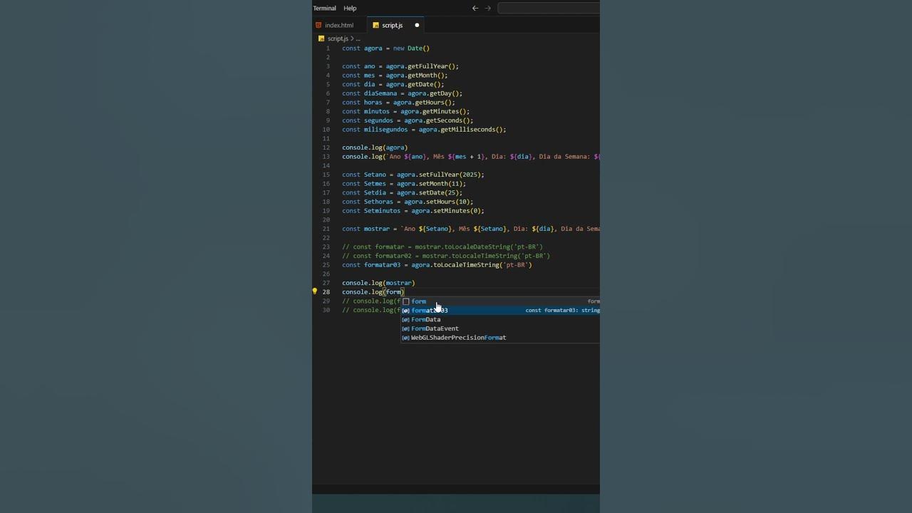 horario pt-br com Javascript #javascript #worpress #python #css #html #react - YouTube