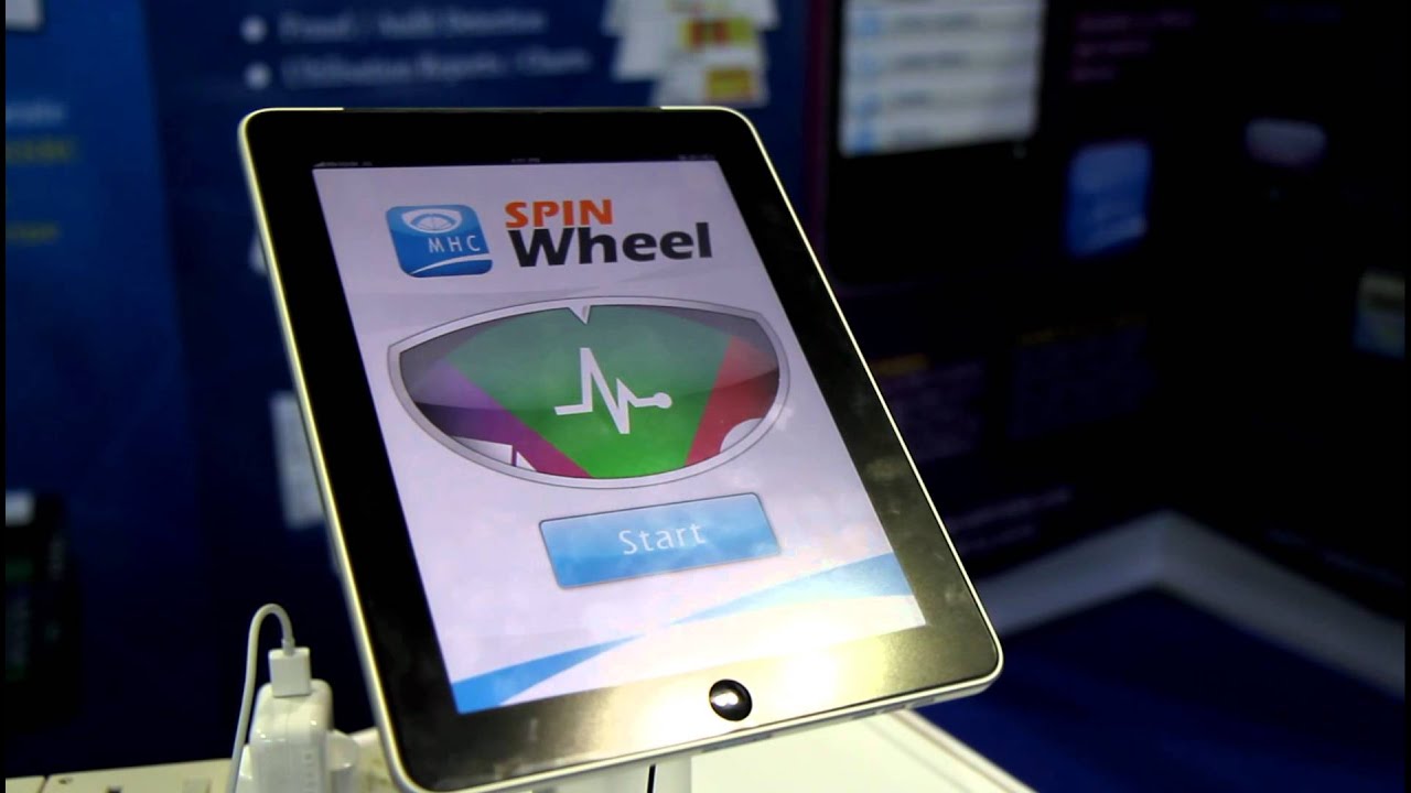 Spin Wheel on iPad - YouTube