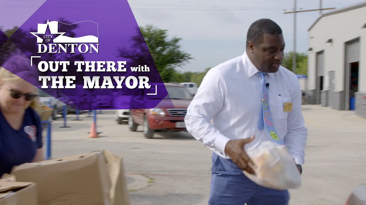 OUT THERE with the Mayor: Serve Denton - YouTube