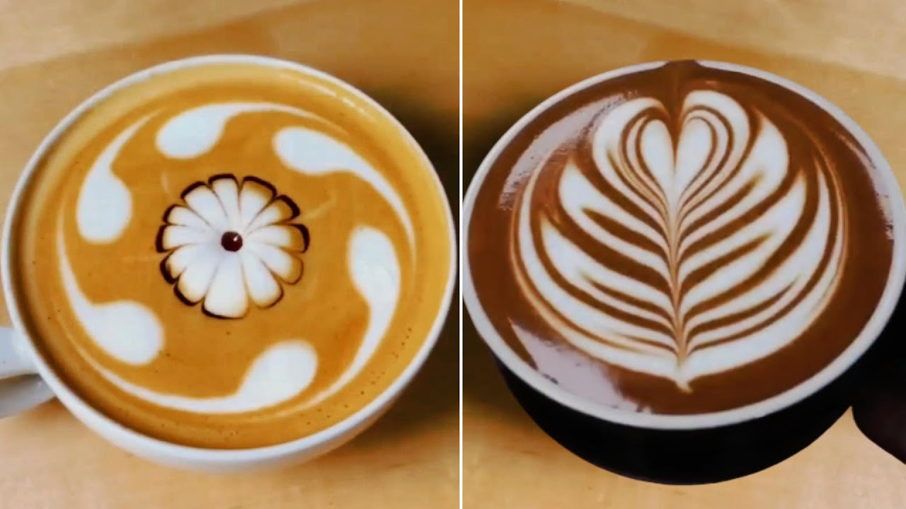 15 Basic Latte Art Designs Tutorial 2024 | A Step-by-Step Guide to Beginner Baristas | Barista ...