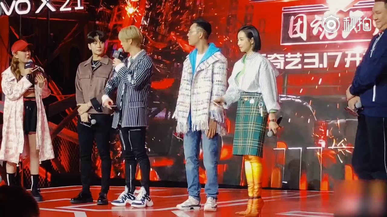 180314 Victoria - Hot Blood Dance Crew Press Conference - YouTube