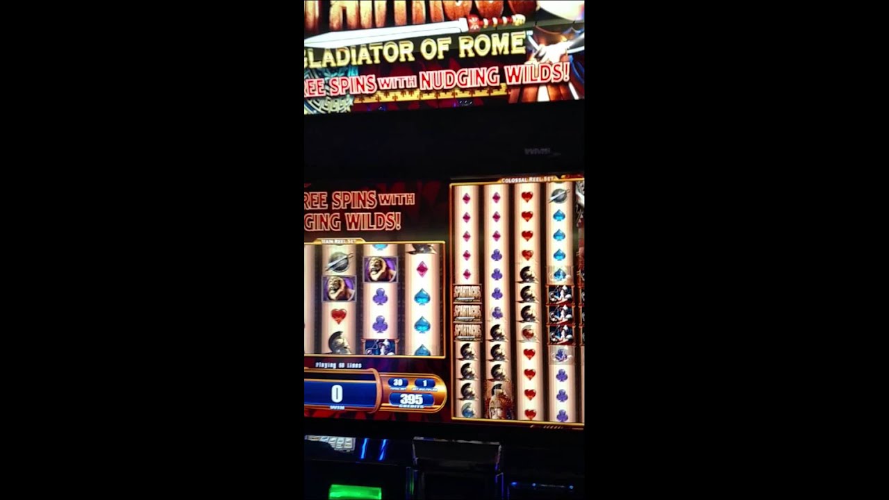 Spartacus Gladiator of Rome slot machine - avoid!! - YouTube
