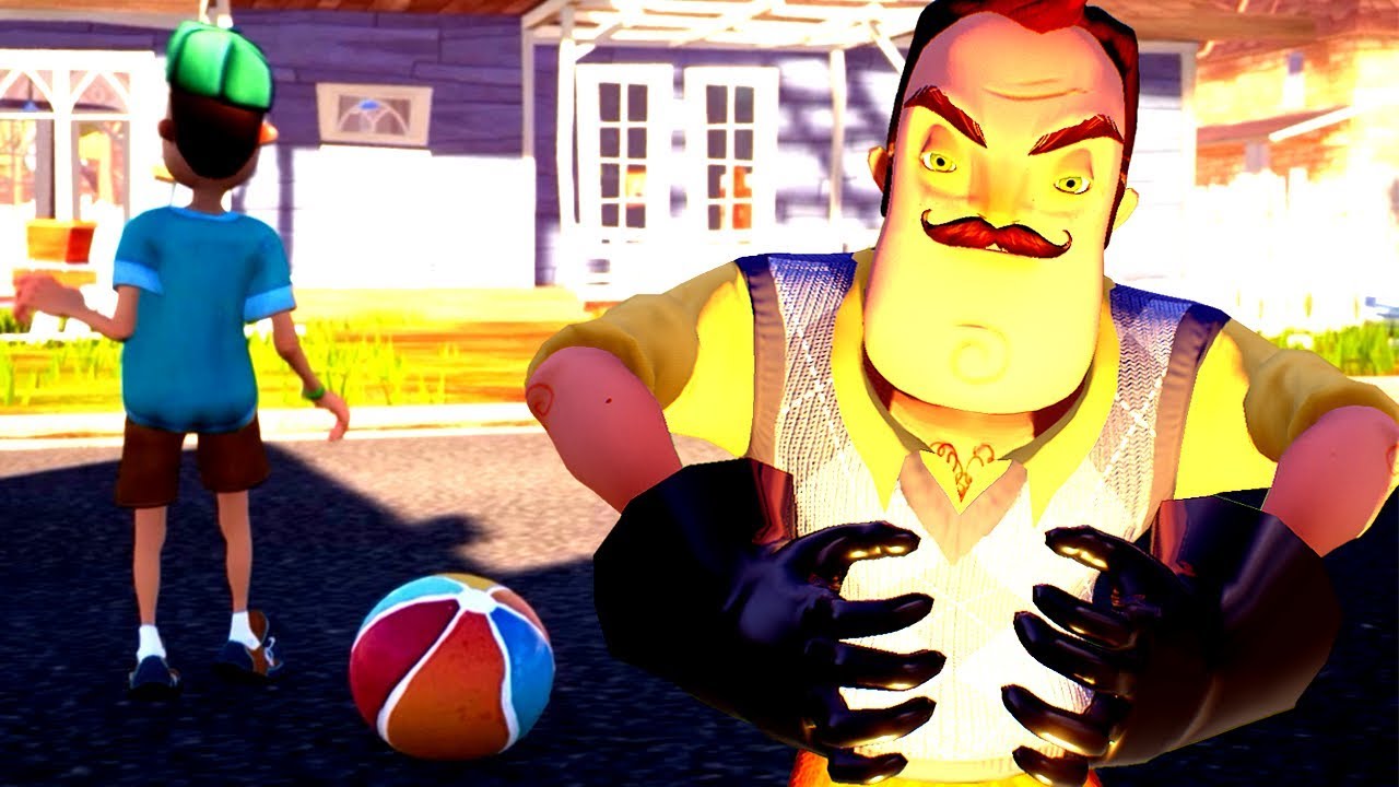 NEIGHBOR IS NOT DEAD!! Hello Neighbor Act 1 ENDING - YouTube
