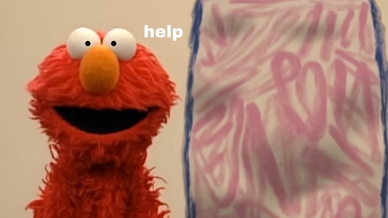 Elmo constantly getting abused by his door - YouTube