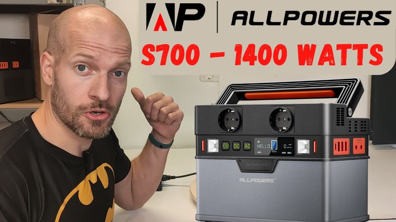 Power on the Go: Allpowers S700 Power Station Review - YouTube