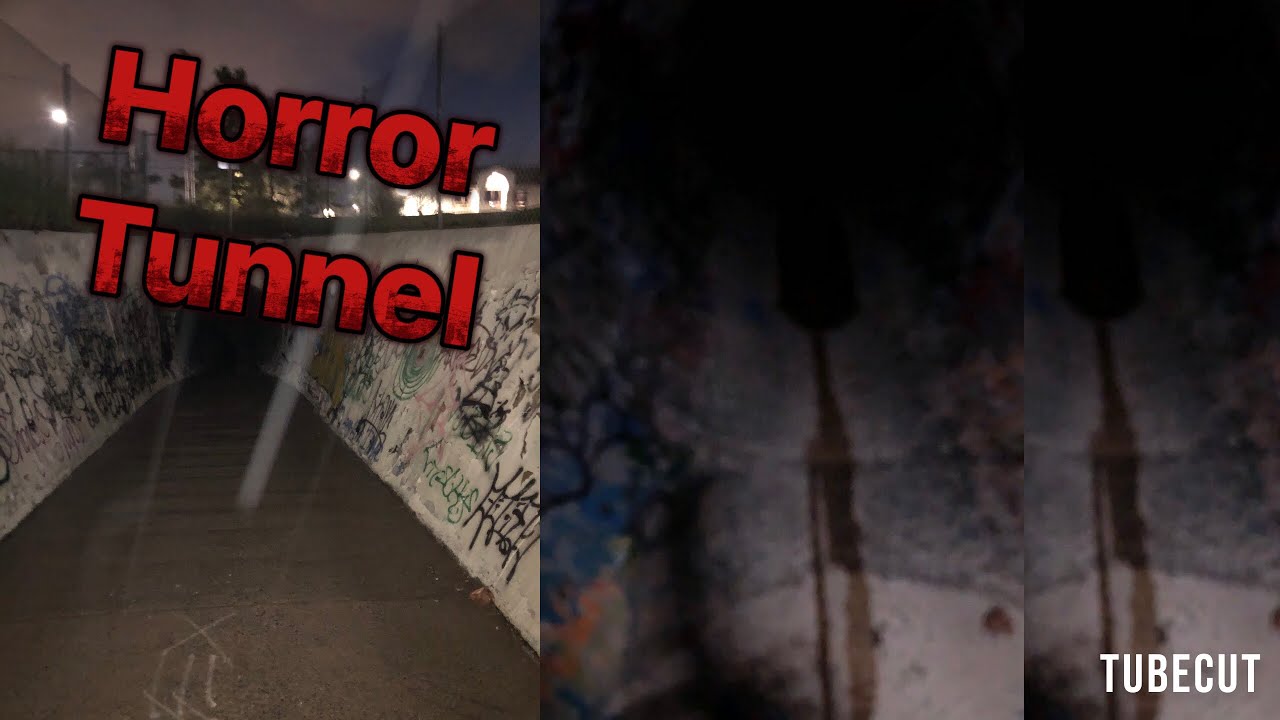 Horror Tunnel in USA this is old big pipe Abandoned tunnel hundred ...