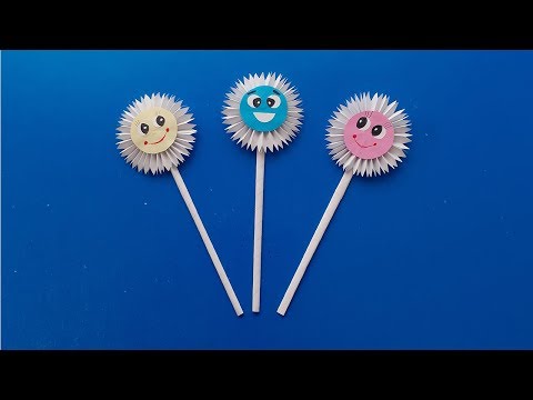 Kağıttan  Kitap Ayracı Yapımı / How to Make a Paper BookMarks