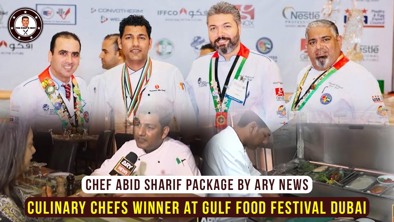 Chef Abid Sharif Package by ARY NEWS | Culinary Chefs Winner at Gulf ...