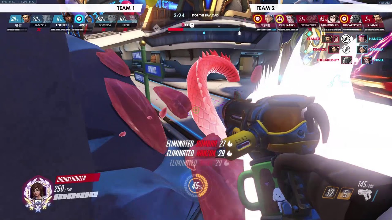 Overwatch - Mei Ice Wall compilation - YouTube