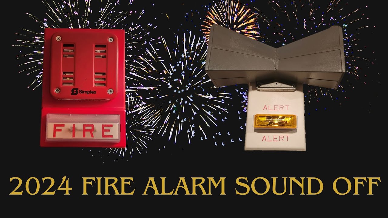 2024 NEW YEAR'S FIRE ALARM CELEBRATION 🎉 - YouTube