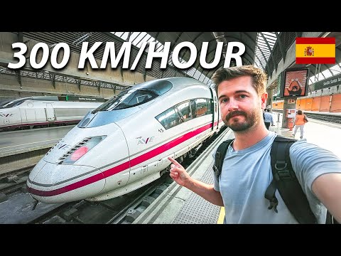 Spain's High Speed Bullet Train (Sevilla to Barcelona)
