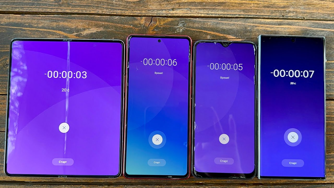 Alarm Clock & Timer On / Samsung Galaxy Fold5 / Samsung Note 10 ...
