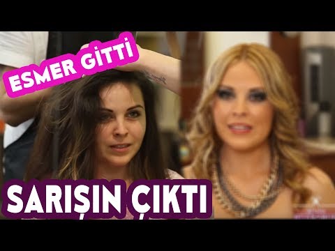 Esmer Girdiği Kuaförden Sarışın Olarak Çıktı - Benim Kuaförüm