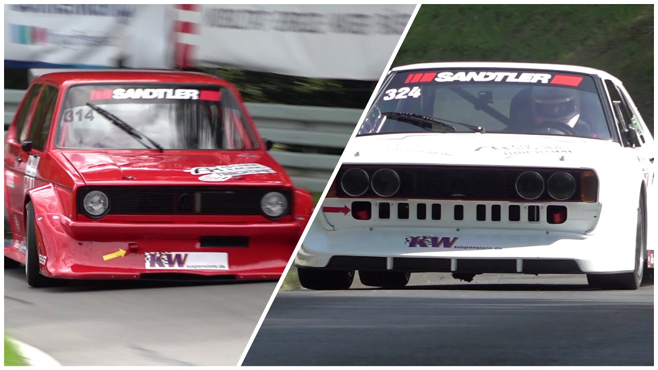 Bergrennen Vergleich VW Scirocco/VW Golf GTI//Hartkämper//Hellberg//Brügge Tuning - YouTube