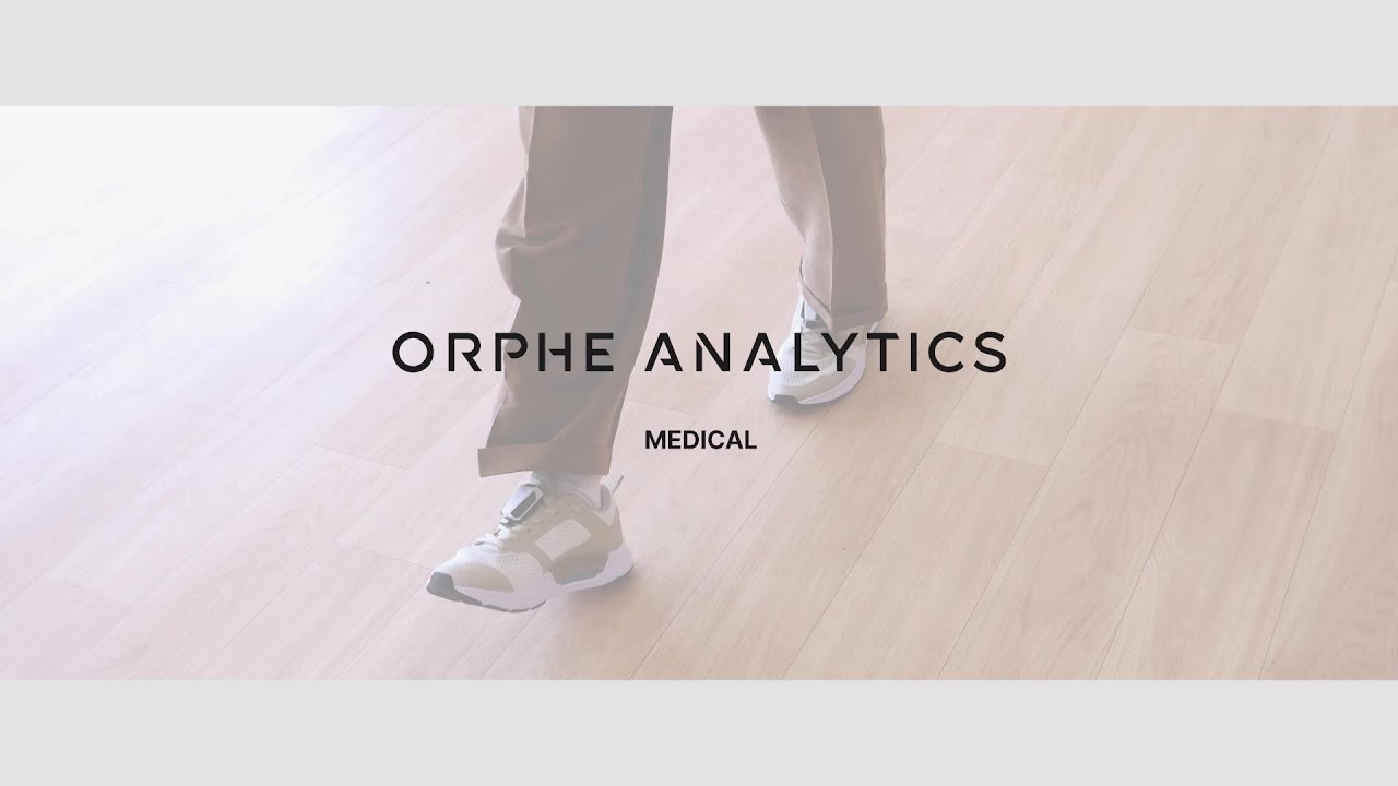 異なる歩行パターンをみえる化｜ORPHE ANALYTICS MEDICAL - YouTube