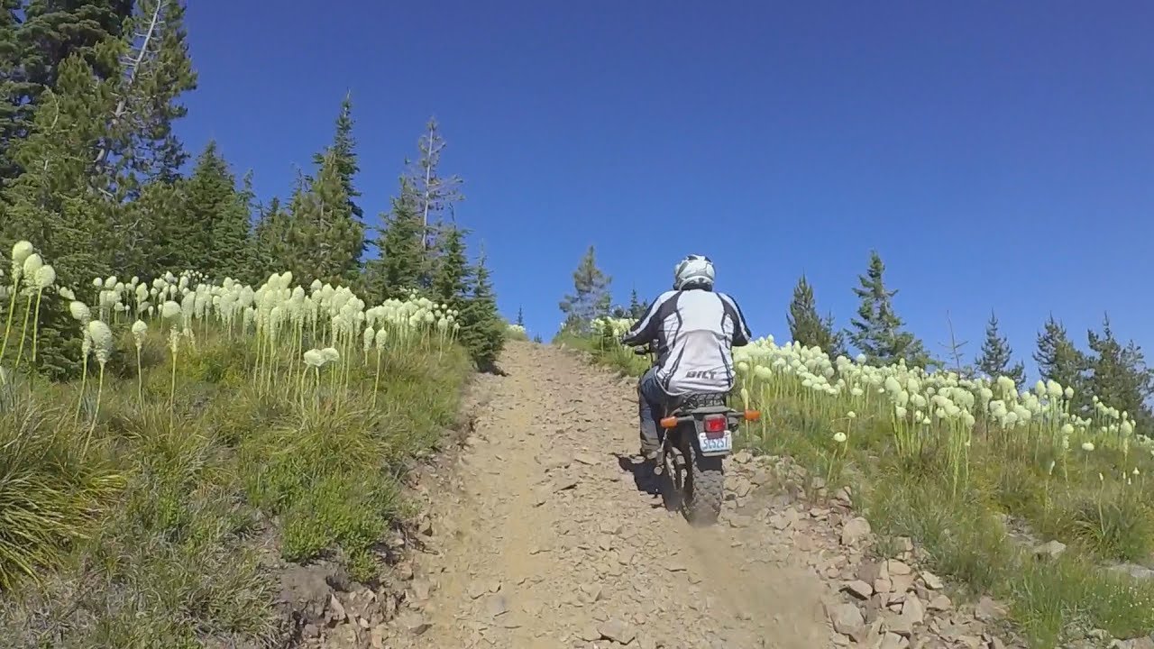 TW200 and XT225 ride Idaho trails - Part 5 - YouTube