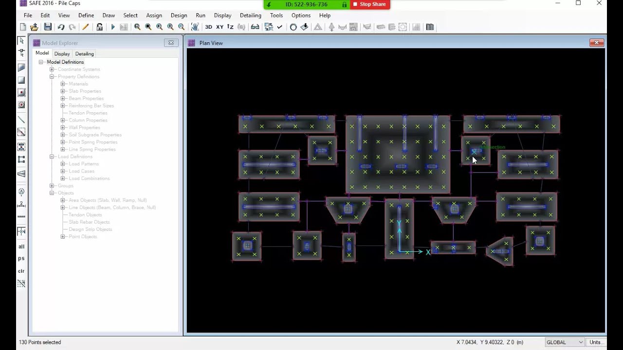 23 Pile Caps Safe Model & Design & RTF Details - YouTube