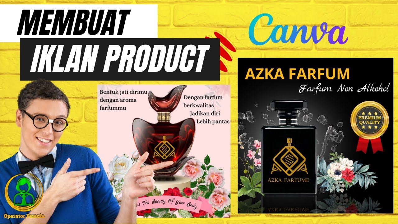 Membuat Iklan Product Keren di Canva by Operator Pemula - YouTube