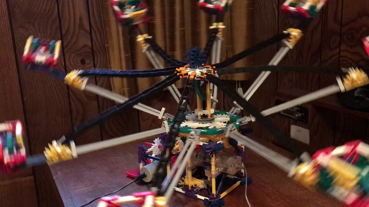 K'nex Eyerly Octopus Model - YouTube