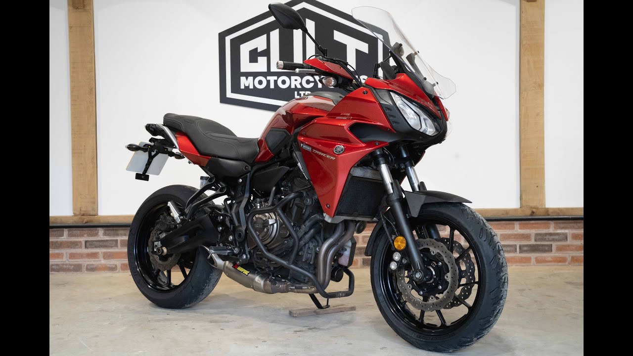 2017 Yamaha MT-07 Tracer walk around, www.cultmotorcycles.co.uk - YouTube