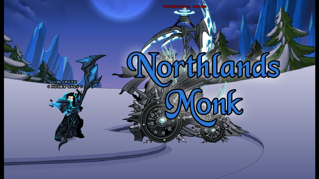 AQW - Northlands Monk Class 🎮 - YouTube