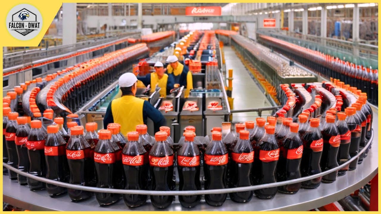 How Is Cocacola Made? 🥤 How Coca-Cola is made in the factory - YouTube