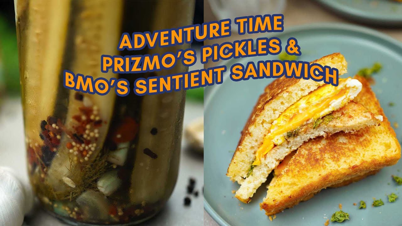 Adventure Time Prizmo's Pickles & BMO's Sentient Sandwich (TRAVELING ...