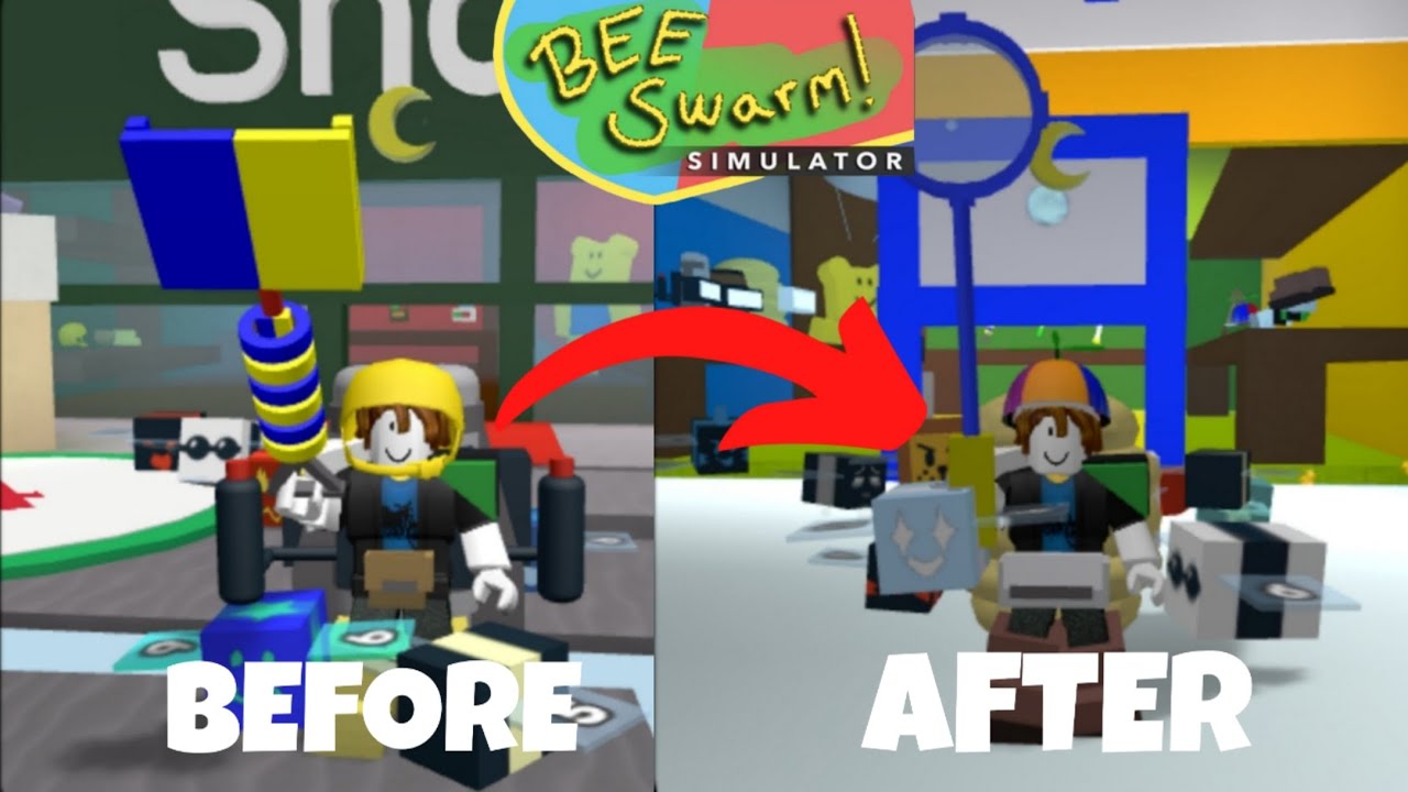 Zdobyłem cały GEAR z PRO SHOP | Bee Swarm Simulator | #2 - YouTube