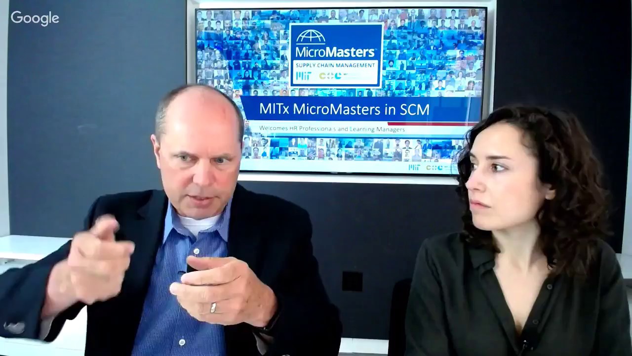 Drs. Chris Caplice and Inma Borrella host SC1x Learners Problems from ...