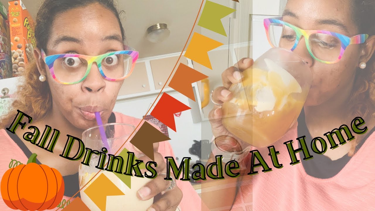 FALL DRINKS MADE AT HOME | ADULT BEVERAGES | DIY HOT & COLD DRINKS ...