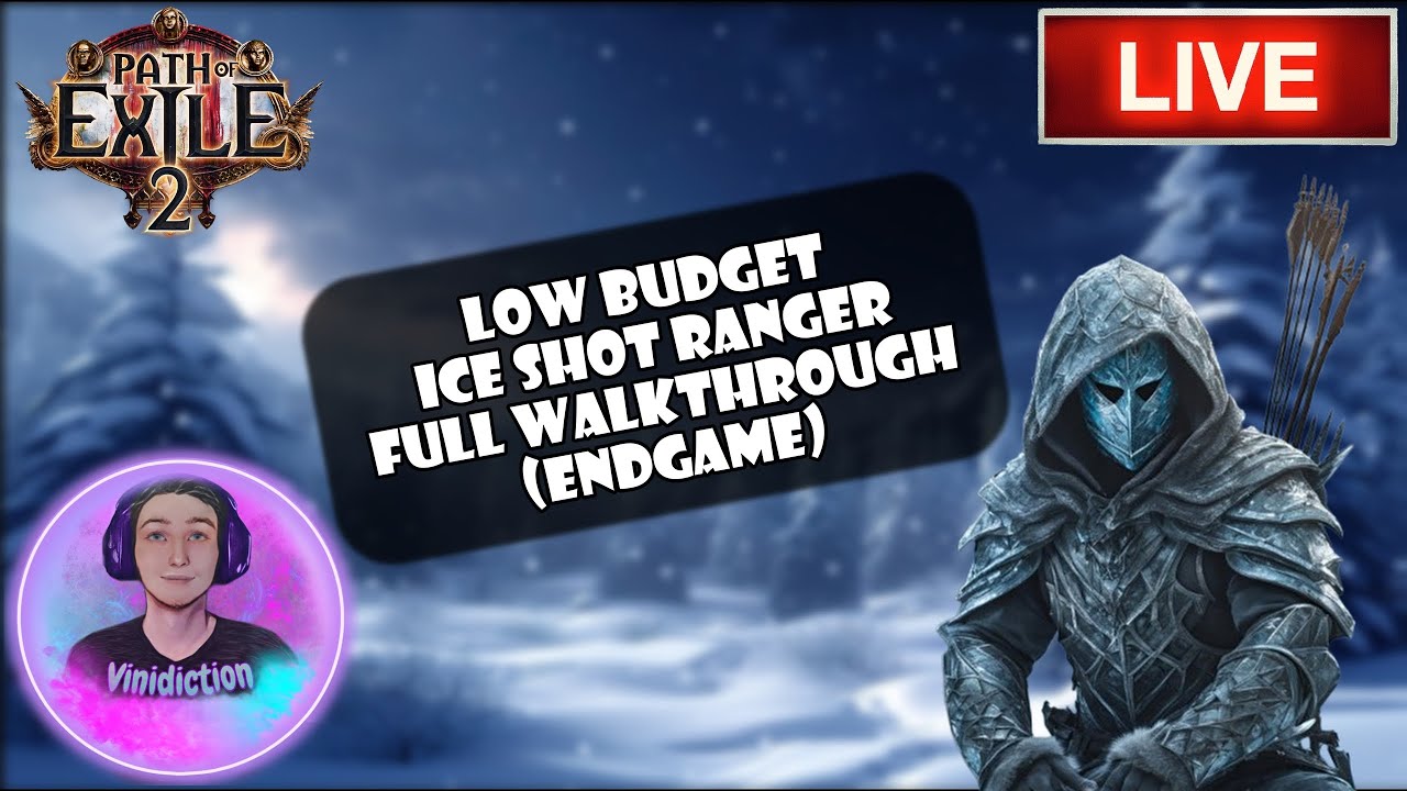 INSANE Low Budget ICE SHOT Ranger Build Walkthrough | POE 2 Ranger ...