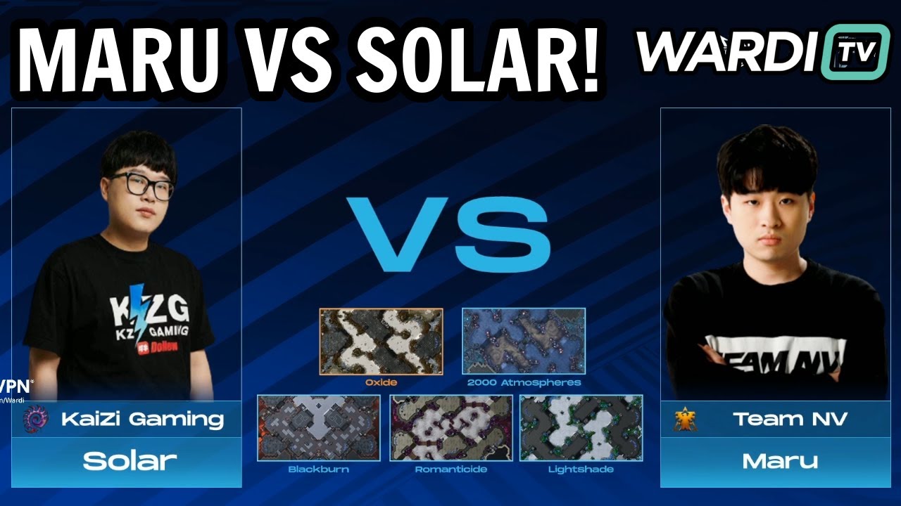 Maru vs Solar - SEMI-FINALS NEXT 2021 SC2 Masters! (TvZ) - YouTube