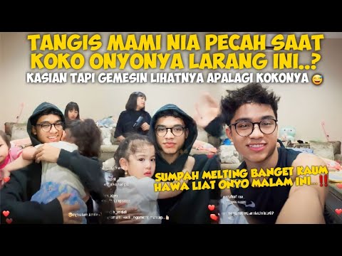 TANGIS MAMI NIA PECAH SAAT KOKO ONYONYA LARANG INI..? KASIAN TAPI GEMESIN LIHATNYA APALAGI KOKONYA 😅