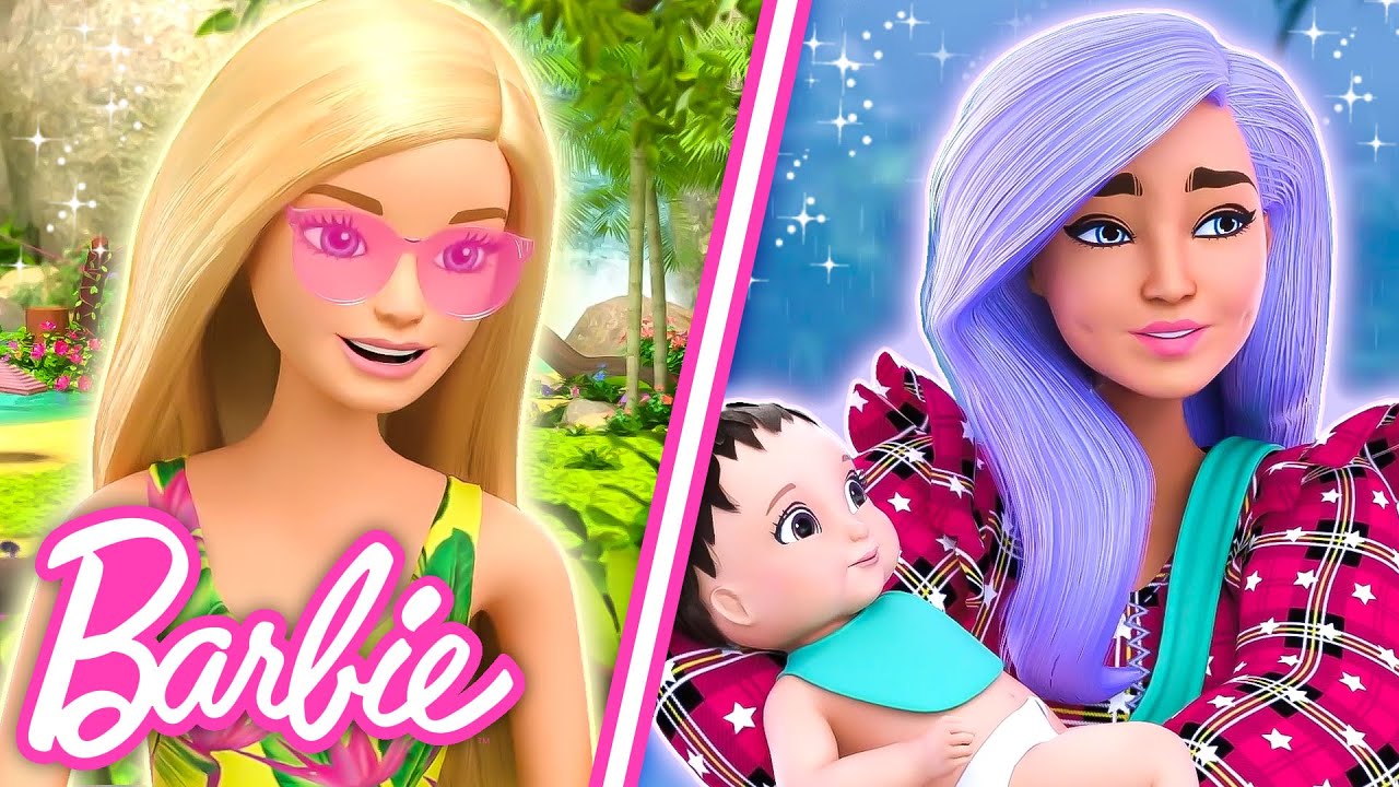 Babysitting PARTY! | Die besten Barbie-Abenteuer! - YouTube