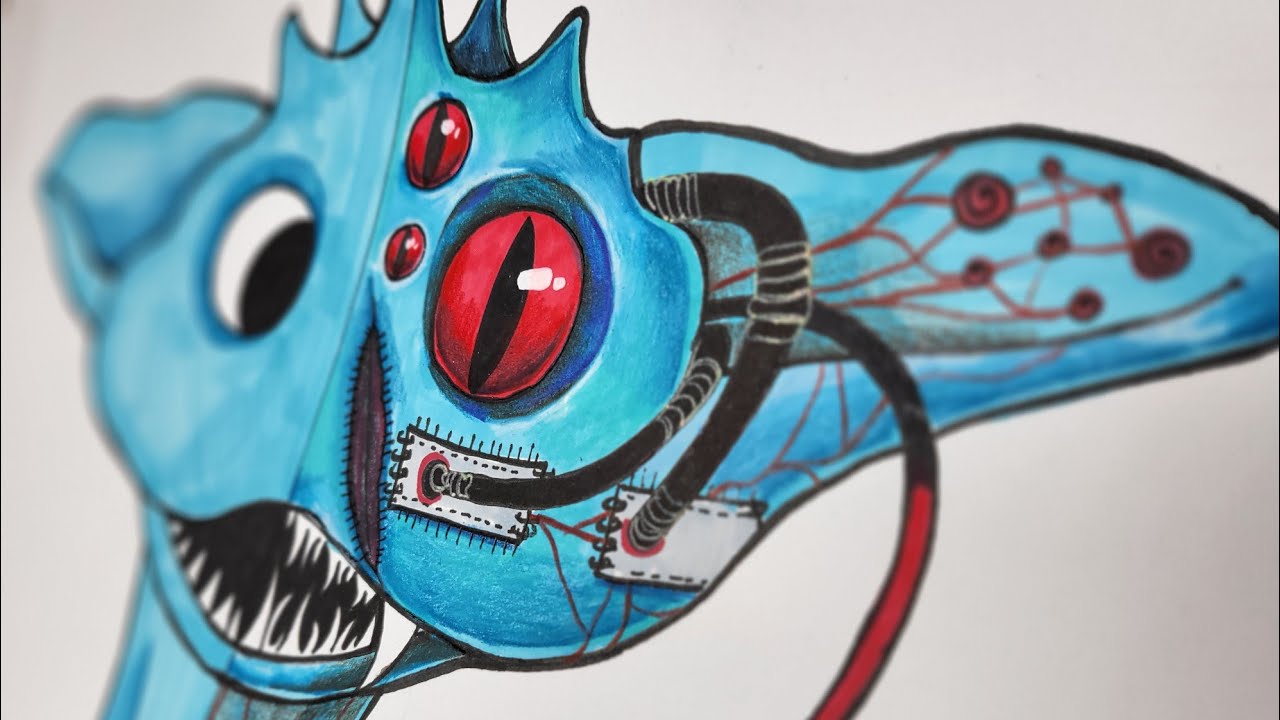 [DRAWING]Garten of Banban4 Smiley Miley / original & jump scares. - YouTube