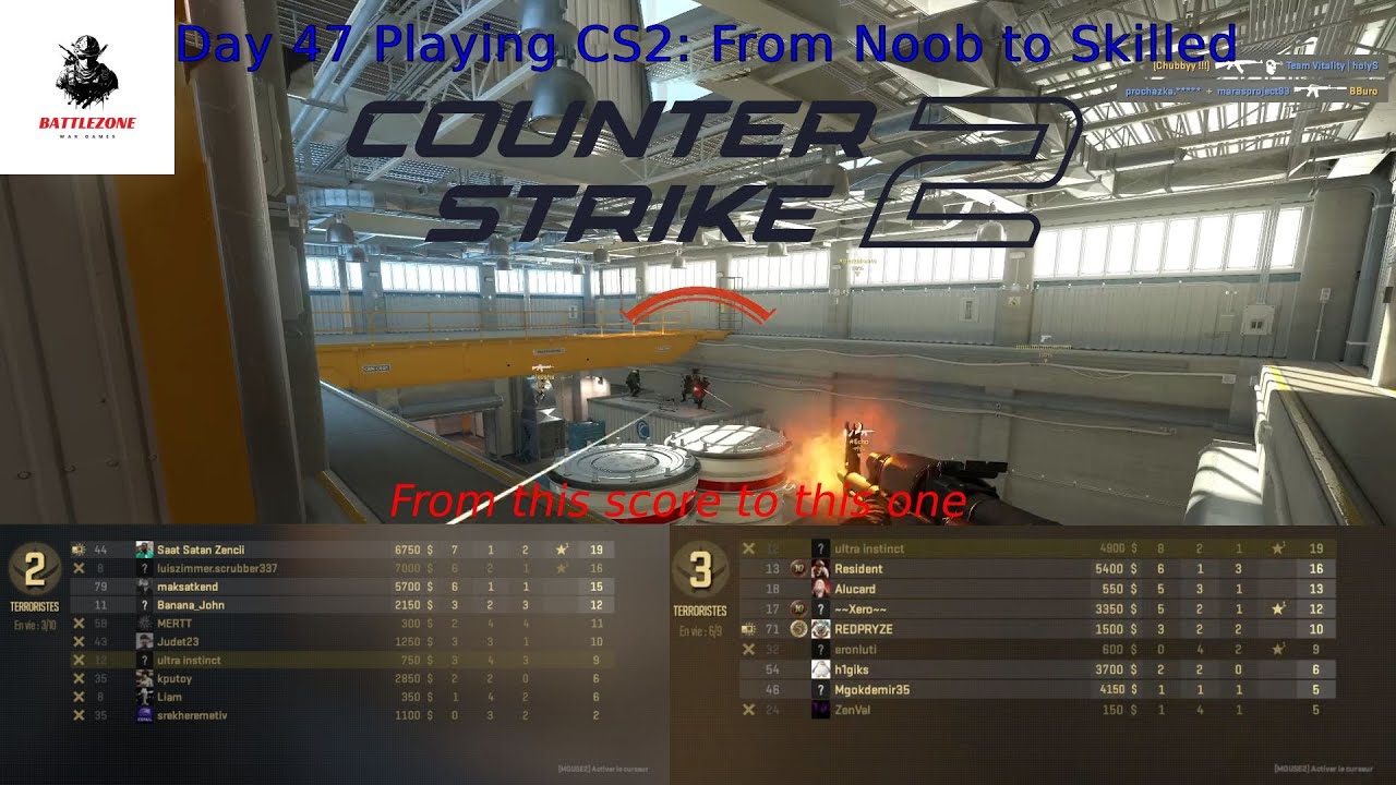 Day 47 of My CS2 Journey | Mastering the Game | Casual & Competitive ...