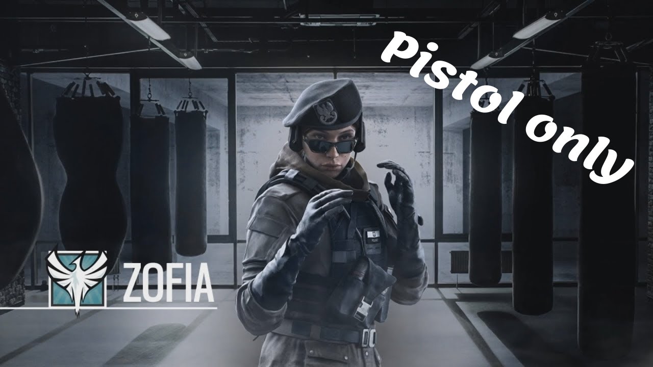 Rainbow six siege zofia pistol only terrorist hunt! - YouTube