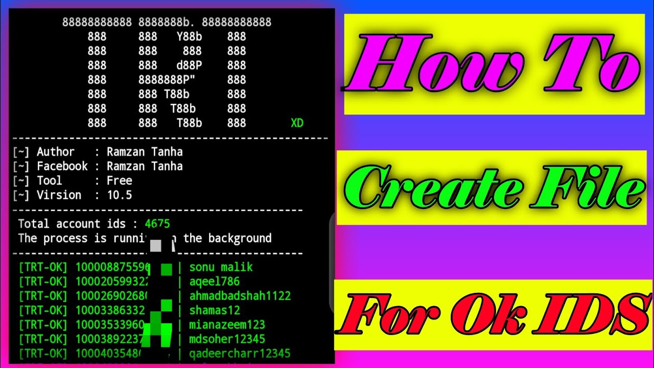 How To Make File For OK Idz Cloning In Termux YouTube How To Make File For OK Idz Cloning In Termux YouTube