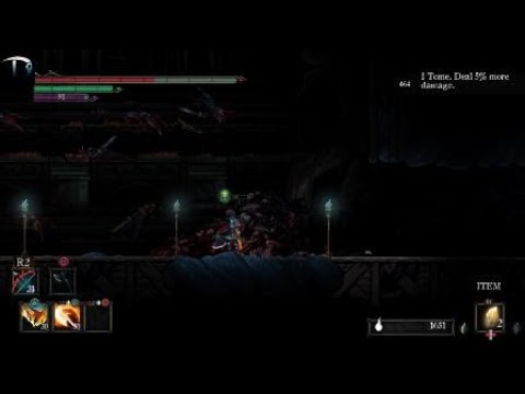 Death's Gambit The Slaying of the Dark Knight Boss - YouTube