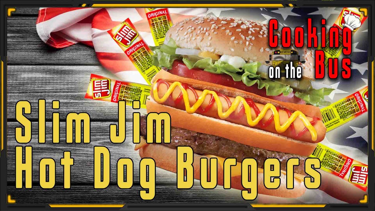 Slim Jim Hot Dog Burgers - 4th of July 2022 - YouTube